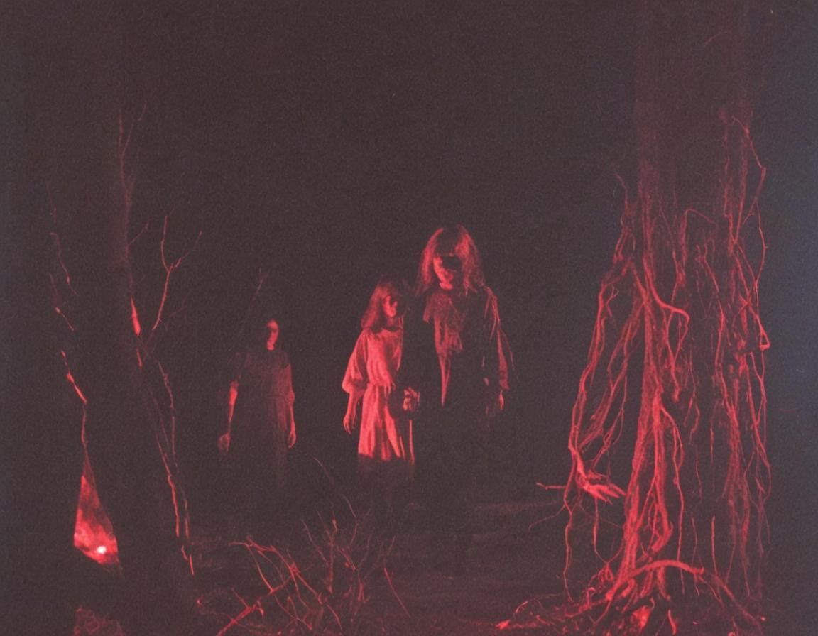 Ruby light casts an eerie glow: v - AI Generated Artwork - NightCafe ...