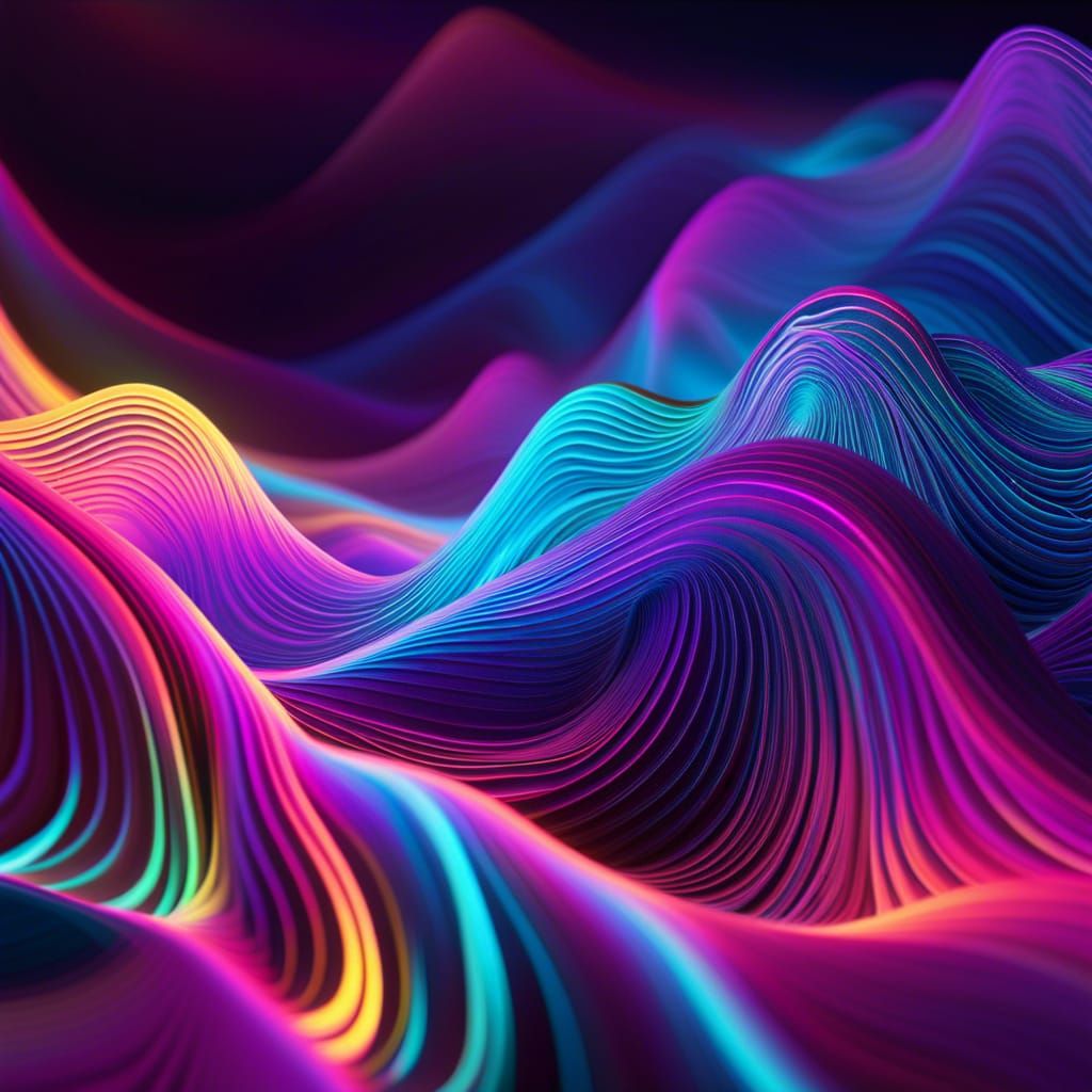 Wave and motion Staticky feathery nebula Electric current ...