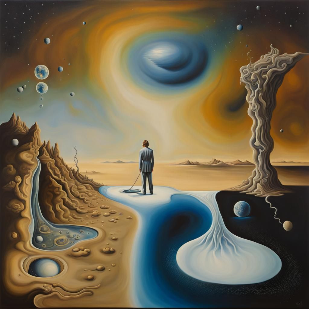 the universe within. - AI Generated Artwork - NightCafe Creator