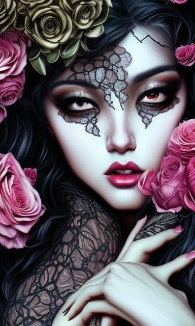 Demon goddess - AI Generated Artwork - NightCafe Creator