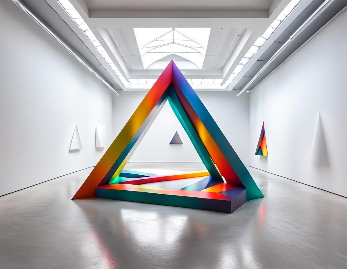 Penrose Triangle (rev 0.01) - AI Generated Artwork - NightCafe Creator