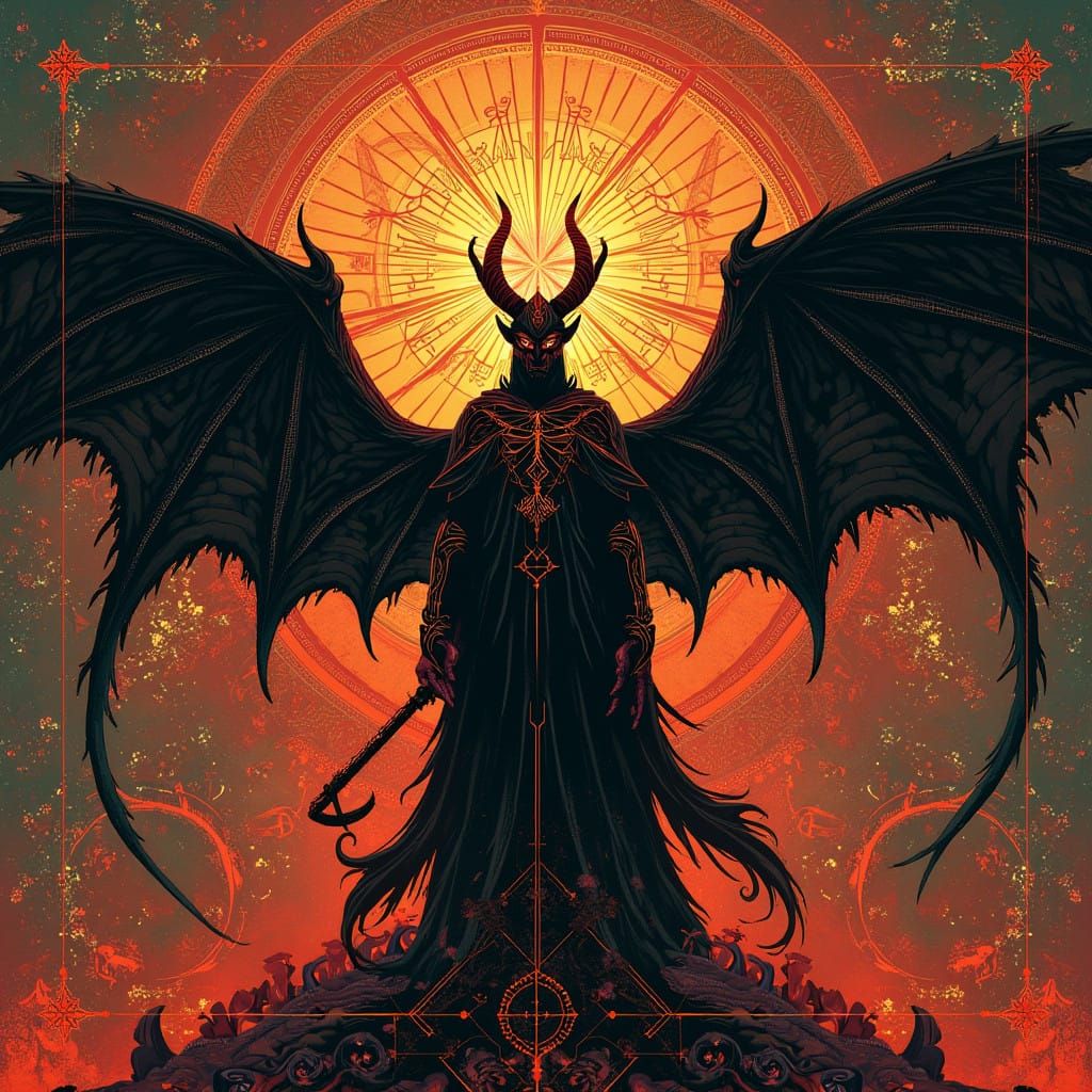 rethink : Today we will analyze "Lucifer" (1890) by the master Franz ...