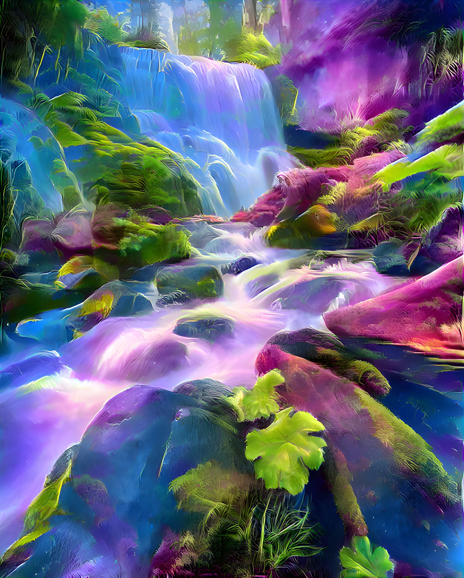 Fairycore Fallscape - AI Generated Artwork - NightCafe Creator