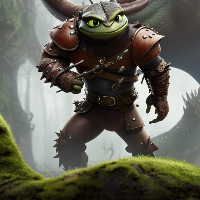 Battle frogs - AI Generated Artwork - NightCafe Creator