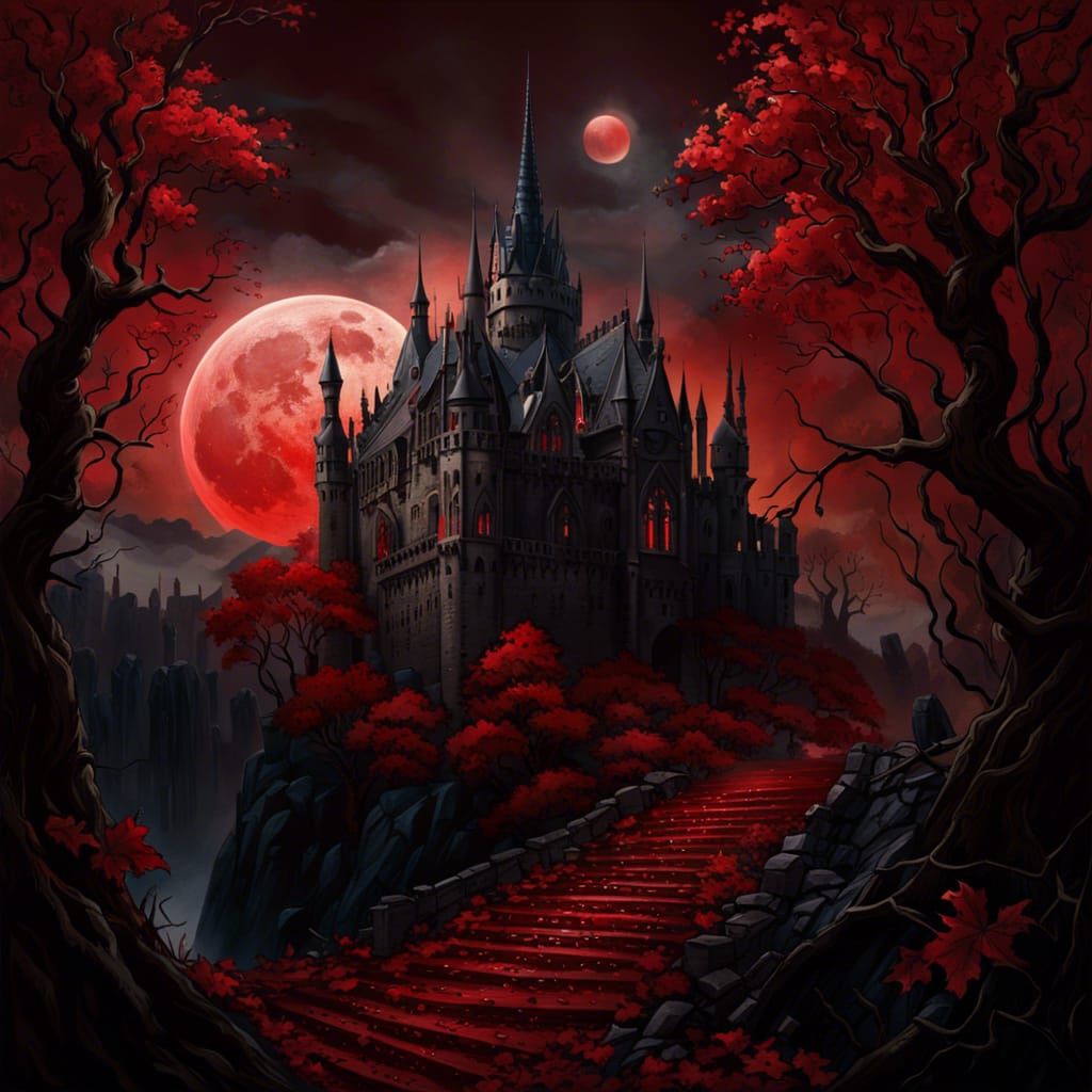 Dark Castle!!! - AI Generated Artwork - NightCafe Creator