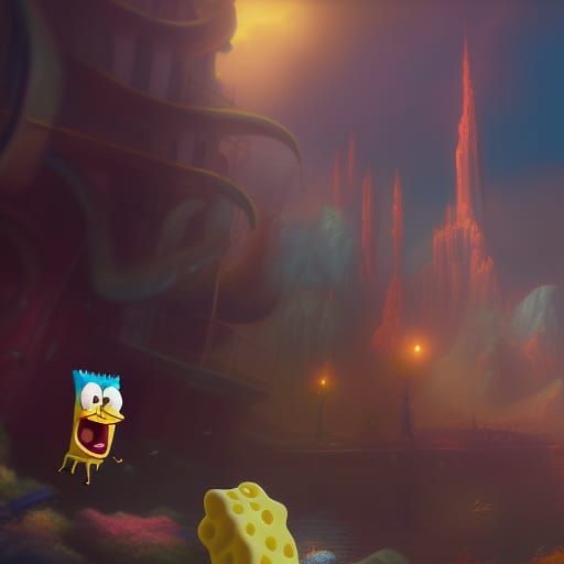 spongebob - AI Generated Artwork - NightCafe Creator