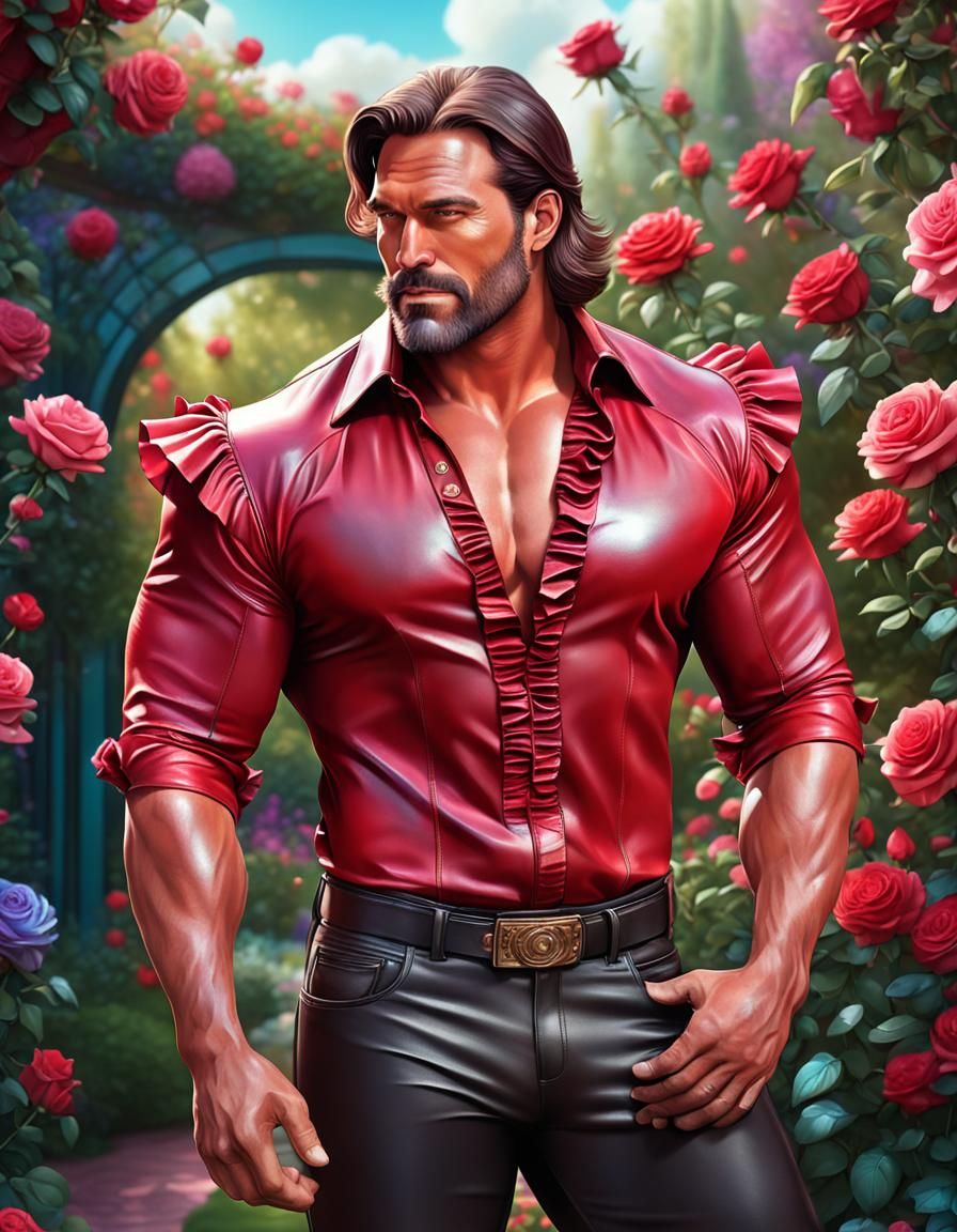 King of roses - AI Generated Artwork - NightCafe Creator