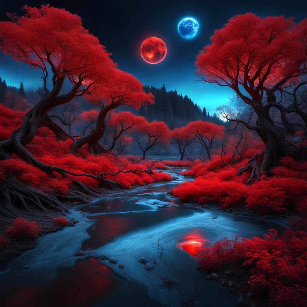 Alien Planet - AI Generated Artwork - NightCafe Creator