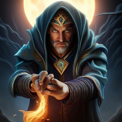 Warlock - AI Generated Artwork - NightCafe Creator