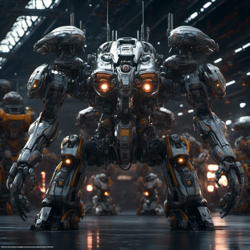 Evil TV Robot Evolve - AI Generated Artwork - NightCafe Creator