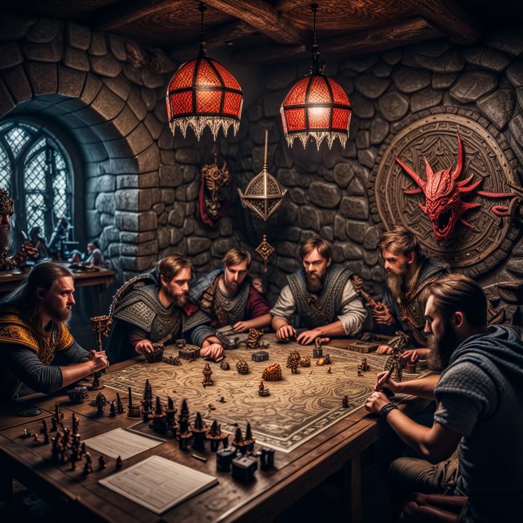 Time for a game - AI Generated Artwork - NightCafe Creator