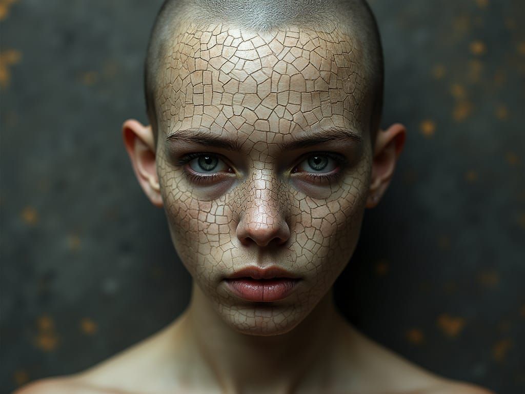 The Agony of Her Soul Caught in a Moment of Dramatic Pause as She ...