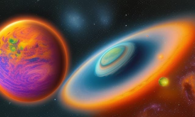 The cosmos... - AI Generated Artwork - NightCafe Creator