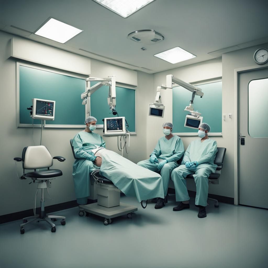 waiting room surgical operation waiting - AI Generated Artwork ...