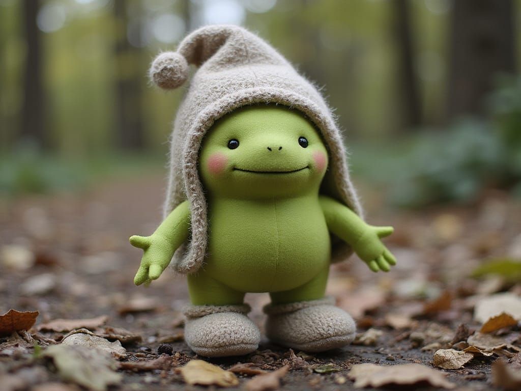 Dibble Sprout Squidge Suprareal Freestanding Grapheme Wearing Mukluks