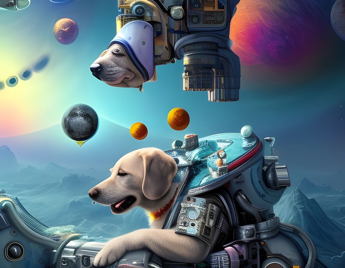 Dog Friendly Planet - AI Generated Artwork - NightCafe Creator