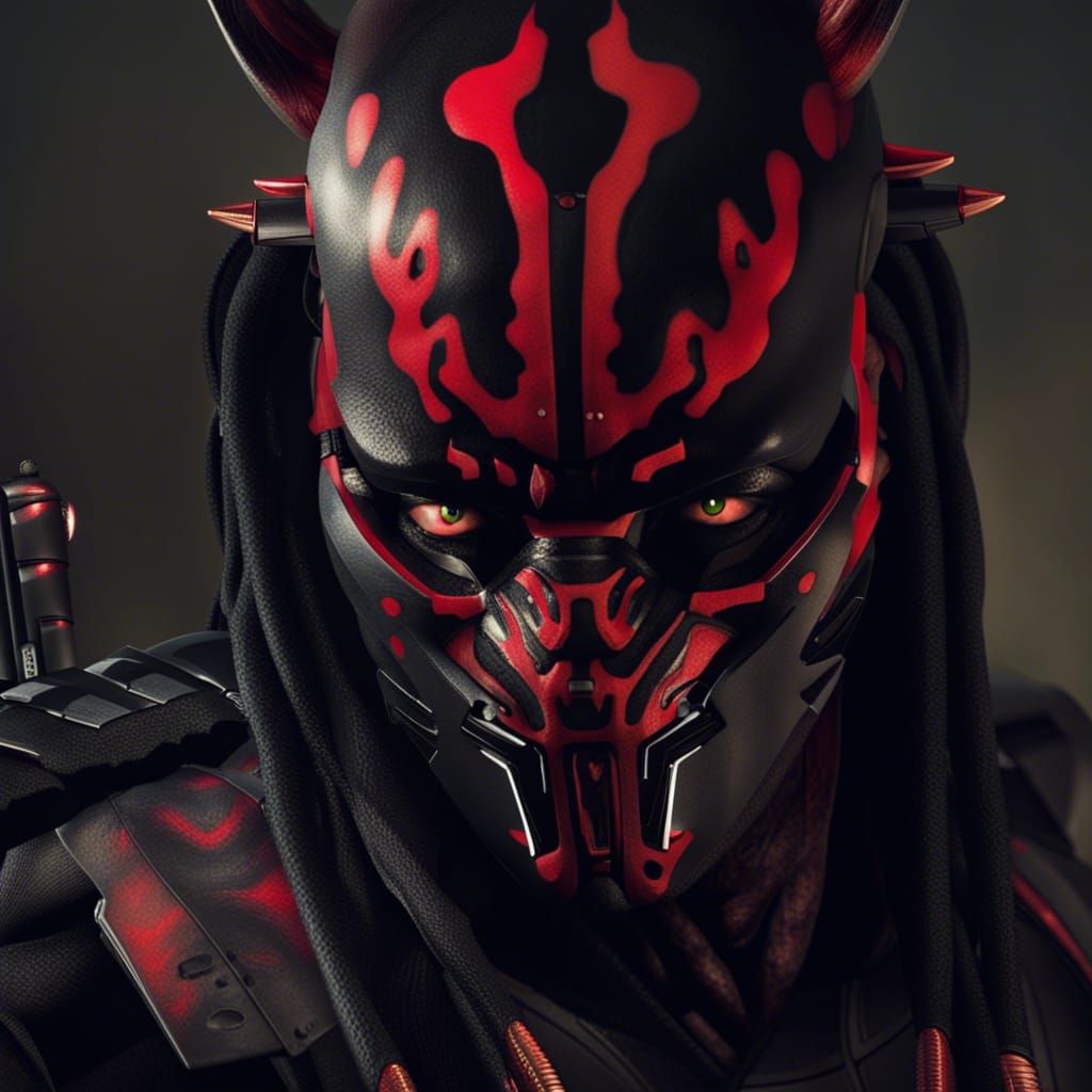The predator but he's Darth maul - AI Generated Artwork - NightCafe Creator