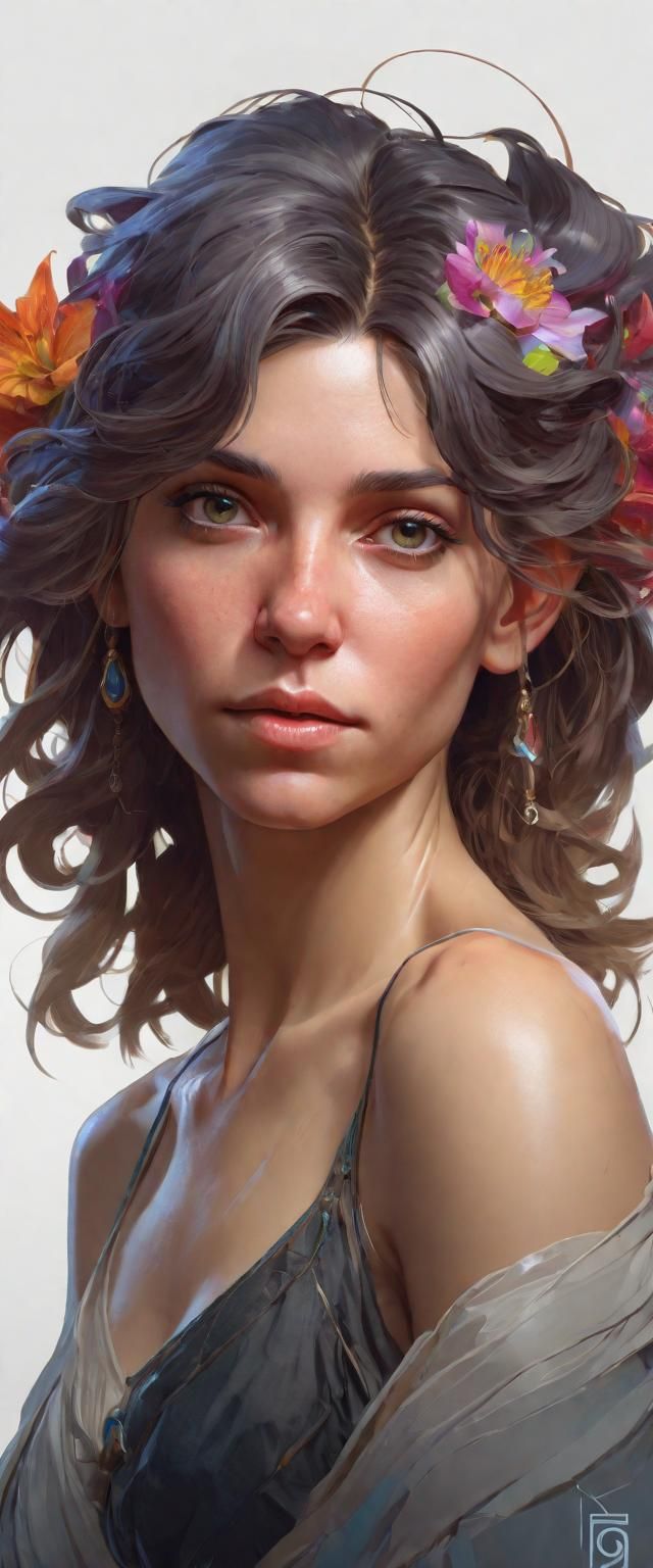 head and shoulders portrait, 8k resolution concept art portrait by Greg ...