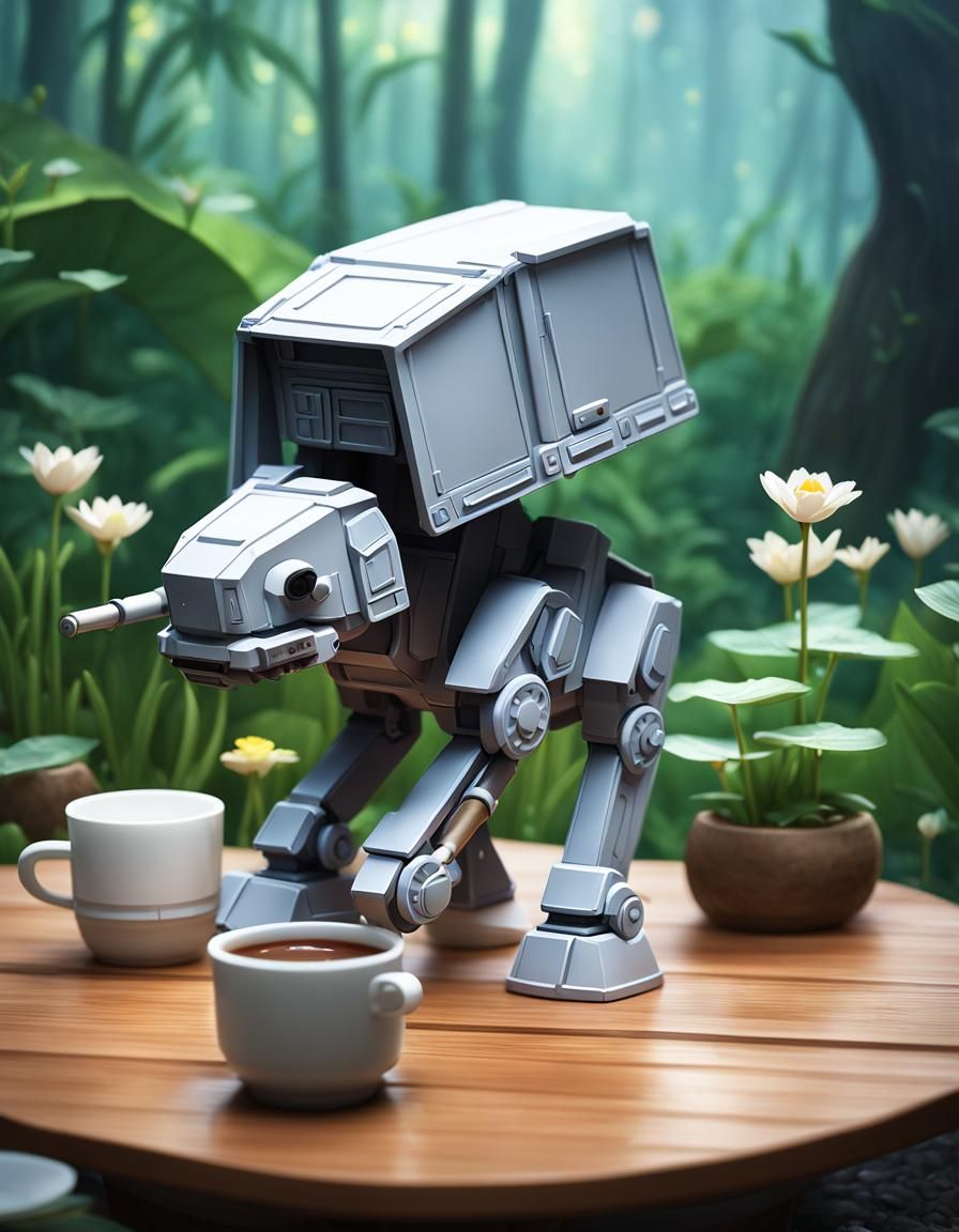 AT-AT - AI Generated Artwork - NightCafe Creator