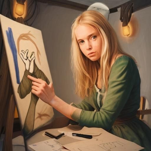 poorly drawn face poorly drawn feet poorly drawn hands deformed ...