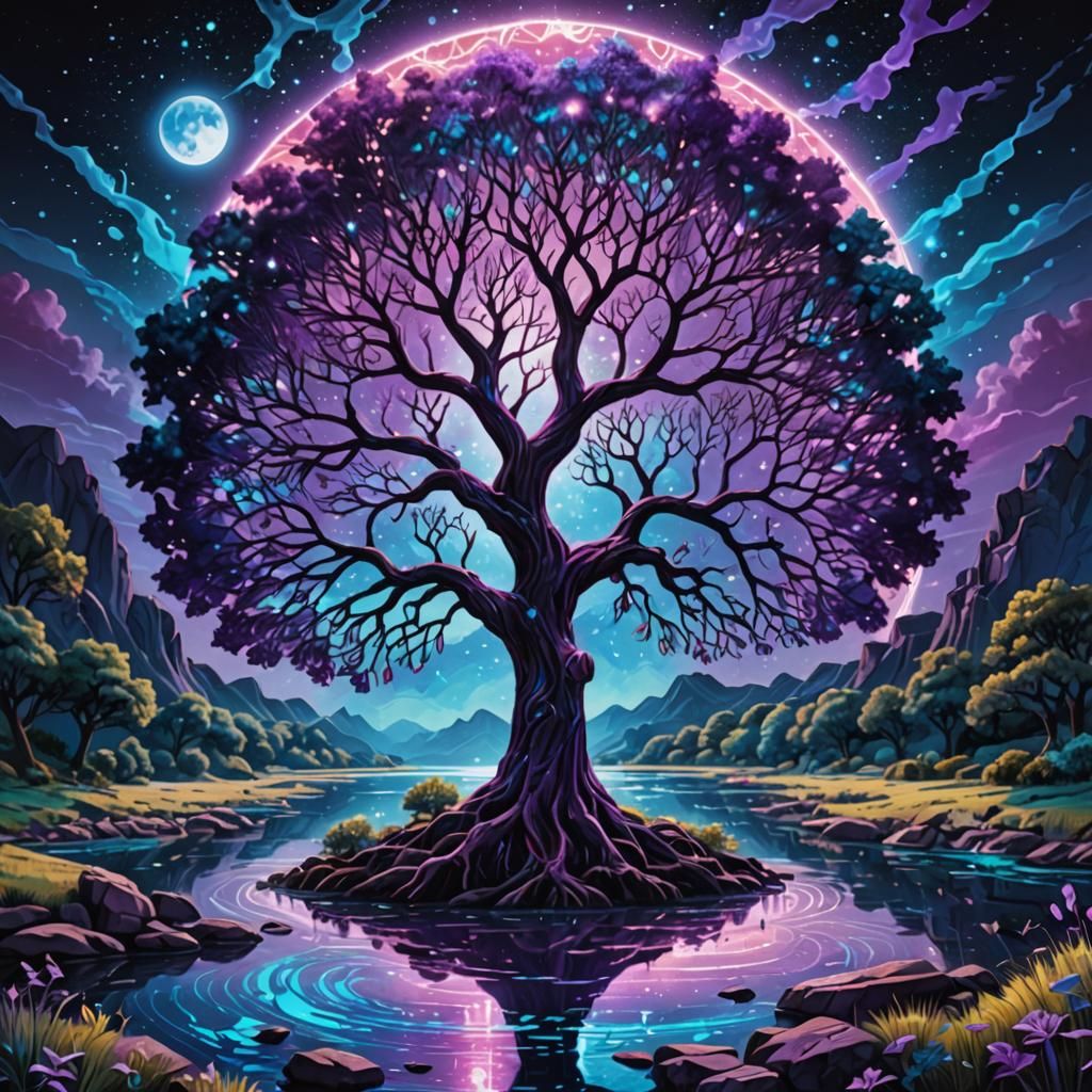Tree of life - AI Generated Artwork - NightCafe Creator