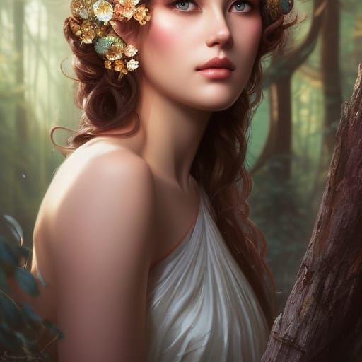 Fairy Maiden - AI Generated Artwork - NightCafe Creator