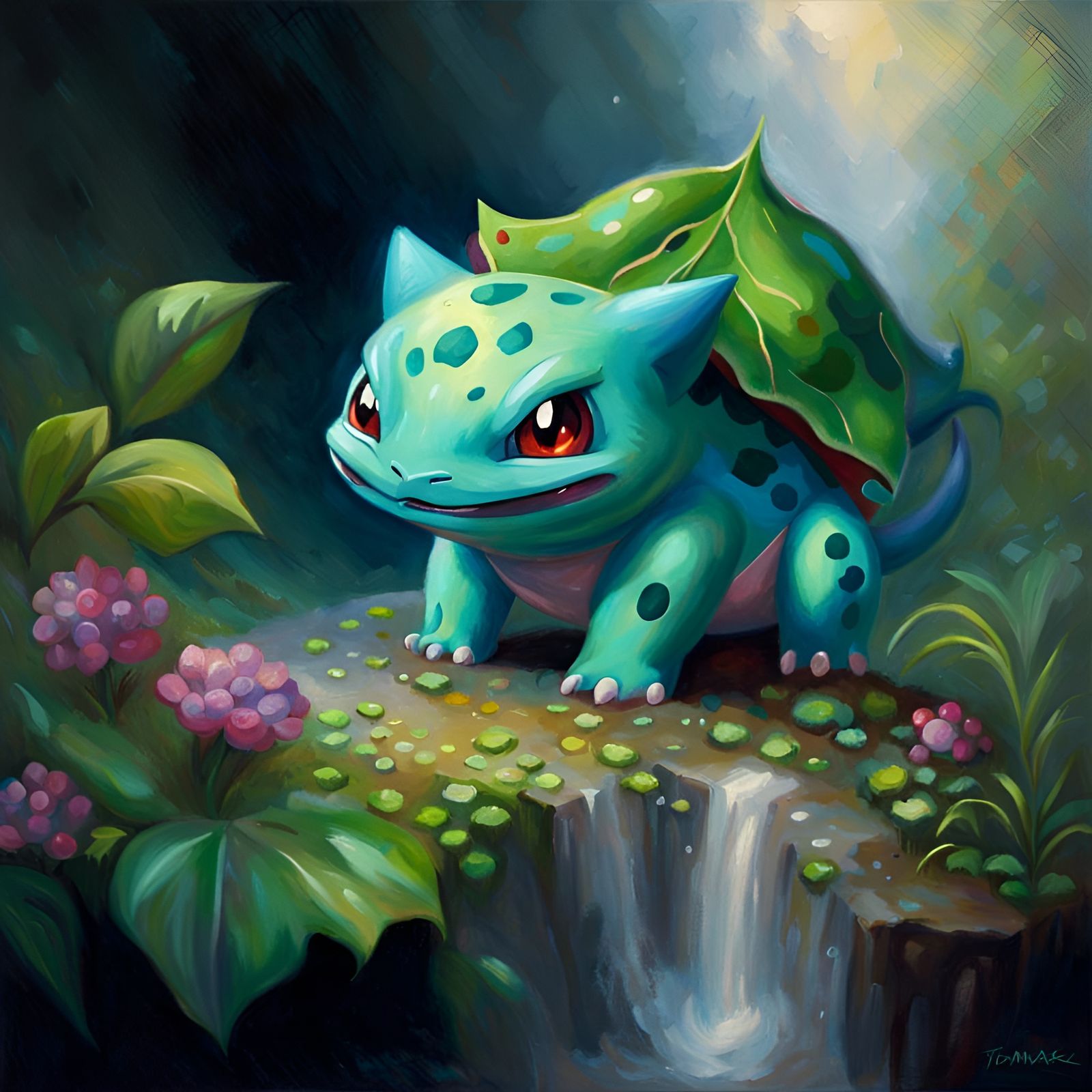 Bulbasaur - AI Generated Artwork - NightCafe Creator