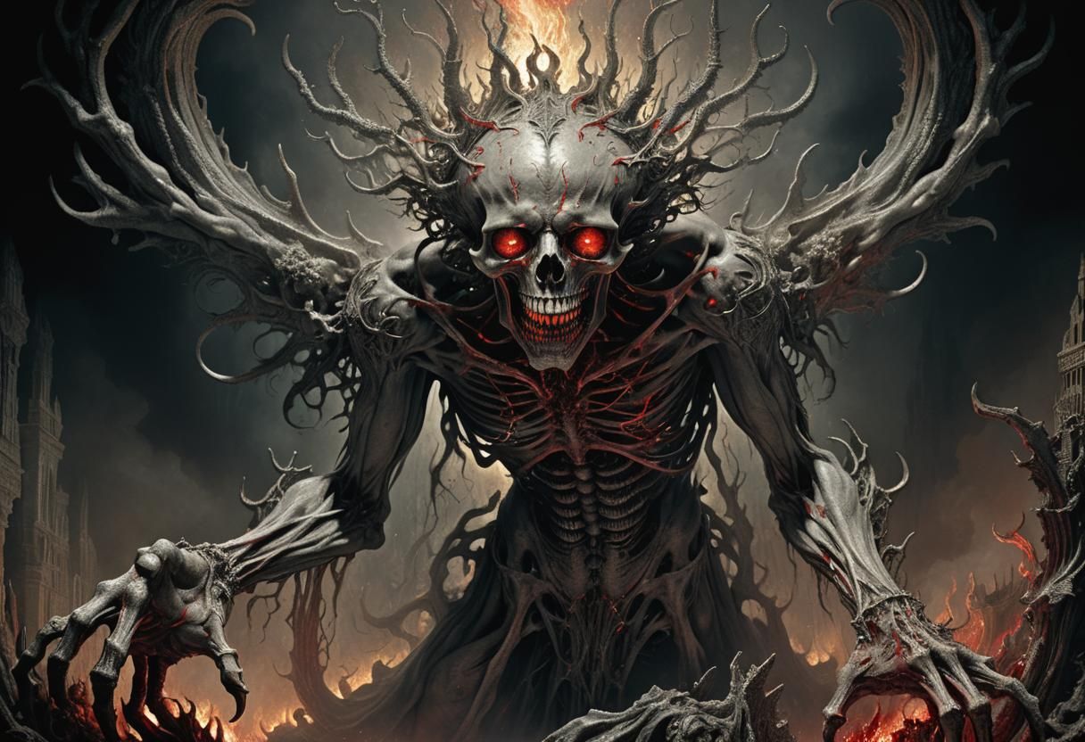 Creature from Hell - AI Generated Artwork - NightCafe Creator