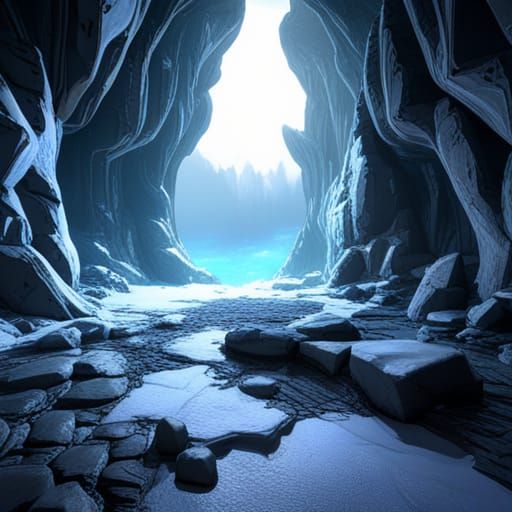 Cave - AI Generated Artwork - NightCafe Creator