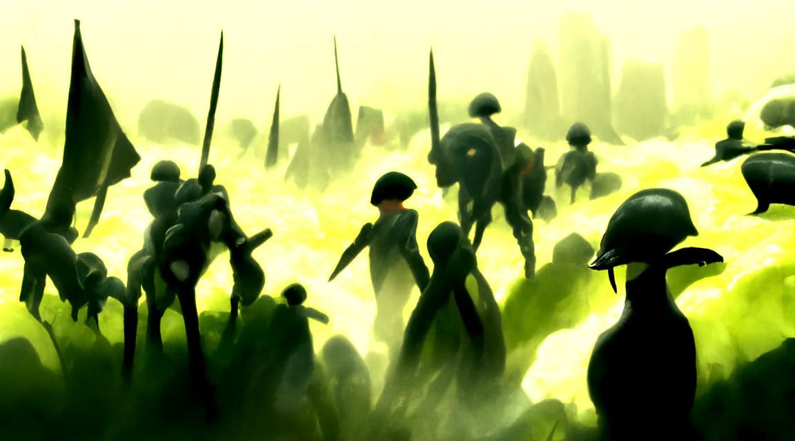 Invading Army - AI Generated Artwork - NightCafe Creator