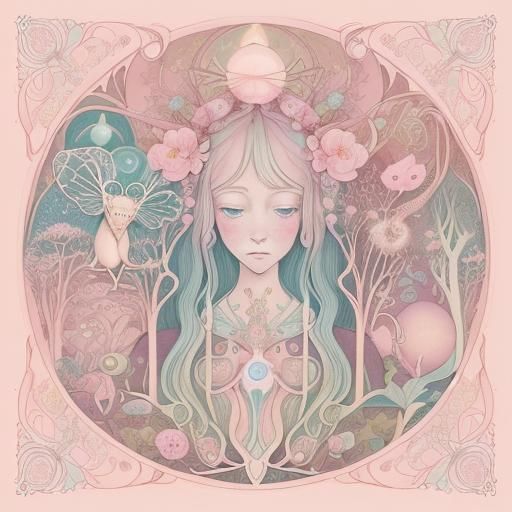 Solemn Whimsy - AI Generated Artwork - NightCafe Creator