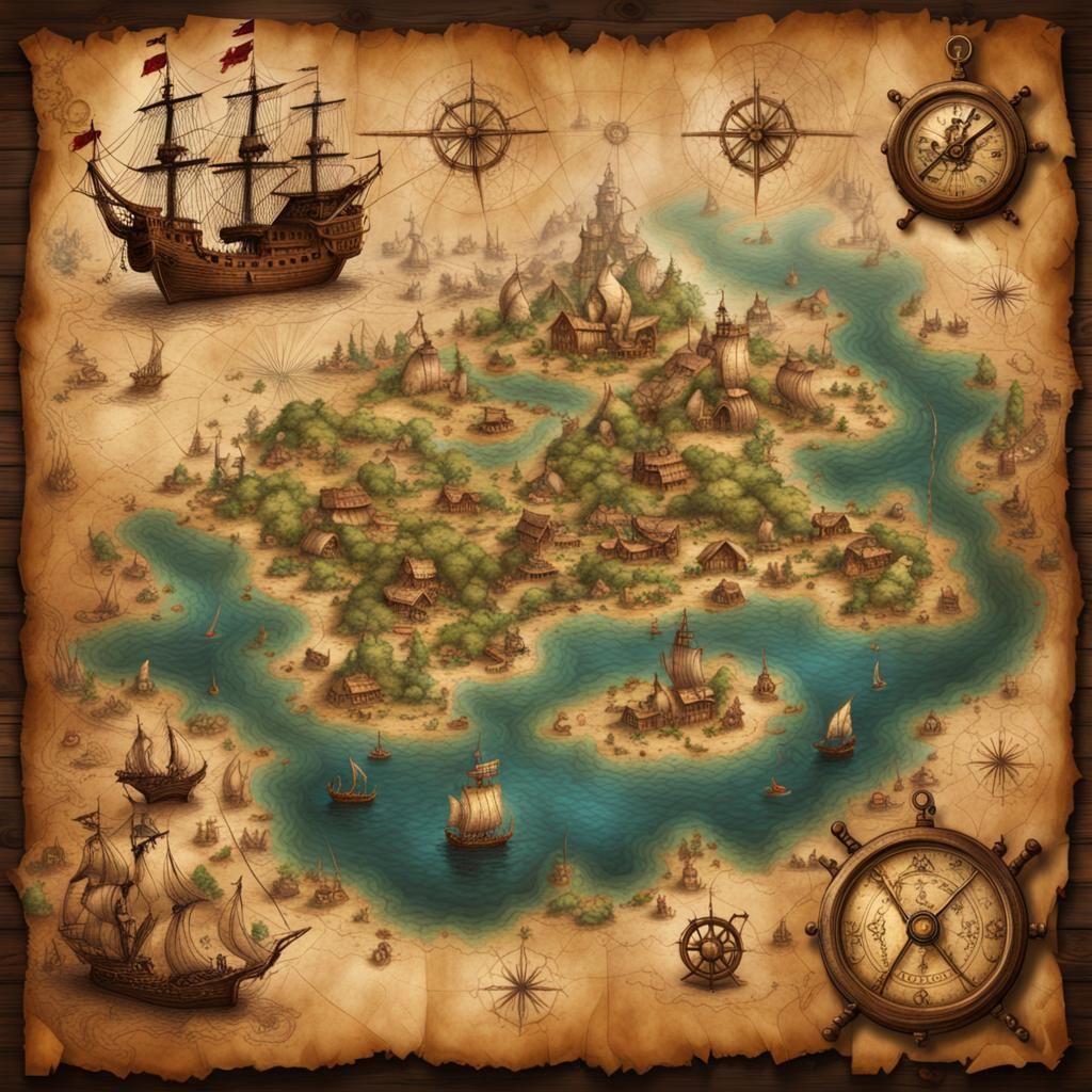 Fantasy maps pt. 1~ - AI Generated Artwork - NightCafe Creator