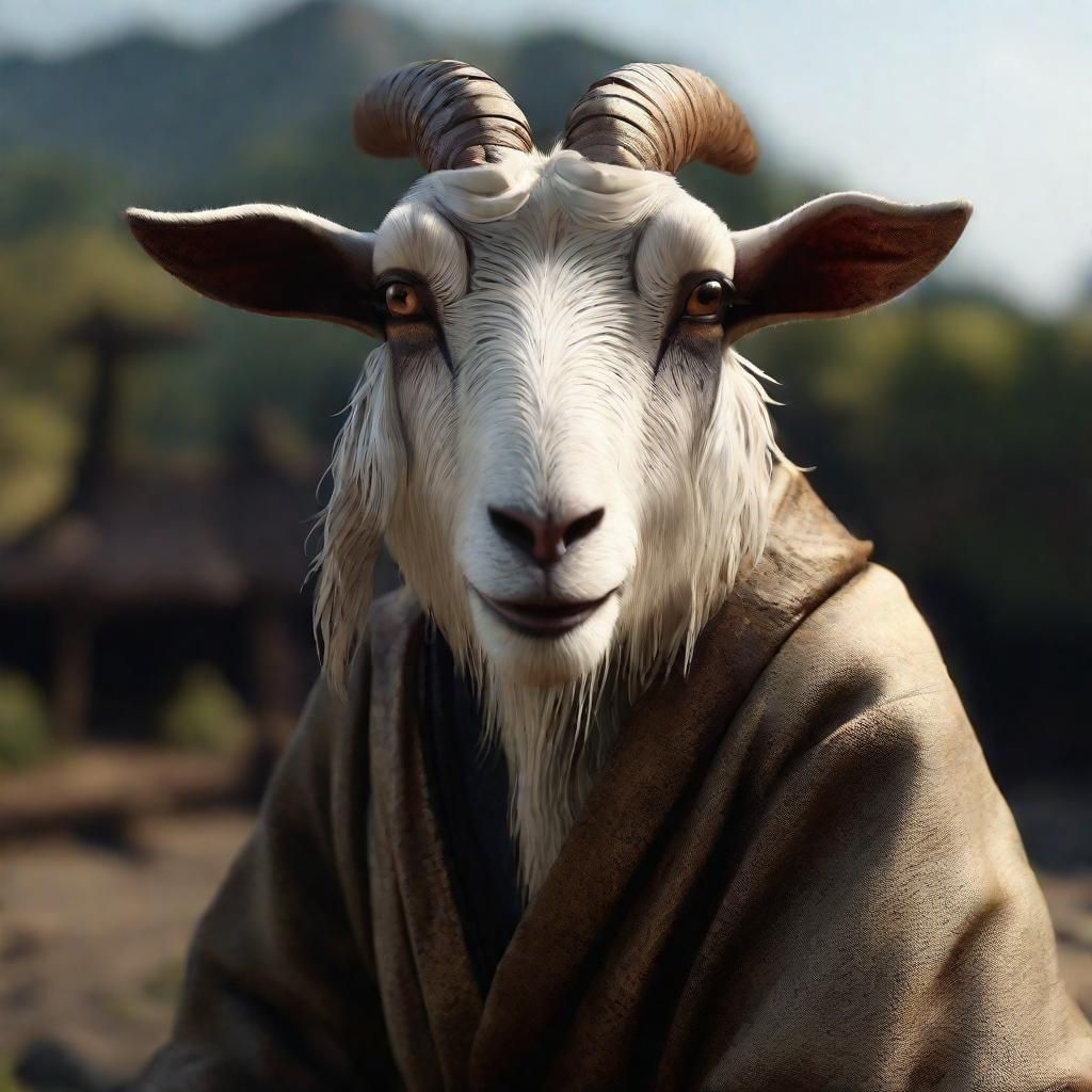 Anthro Goat - AI Generated Artwork - NightCafe Creator