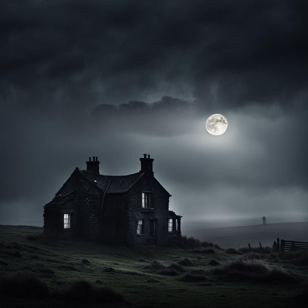 Decrepit House - AI Generated Artwork - NightCafe Creator