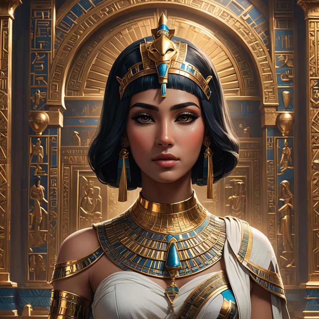 Cleopatra - AI Generated Artwork - NightCafe Creator