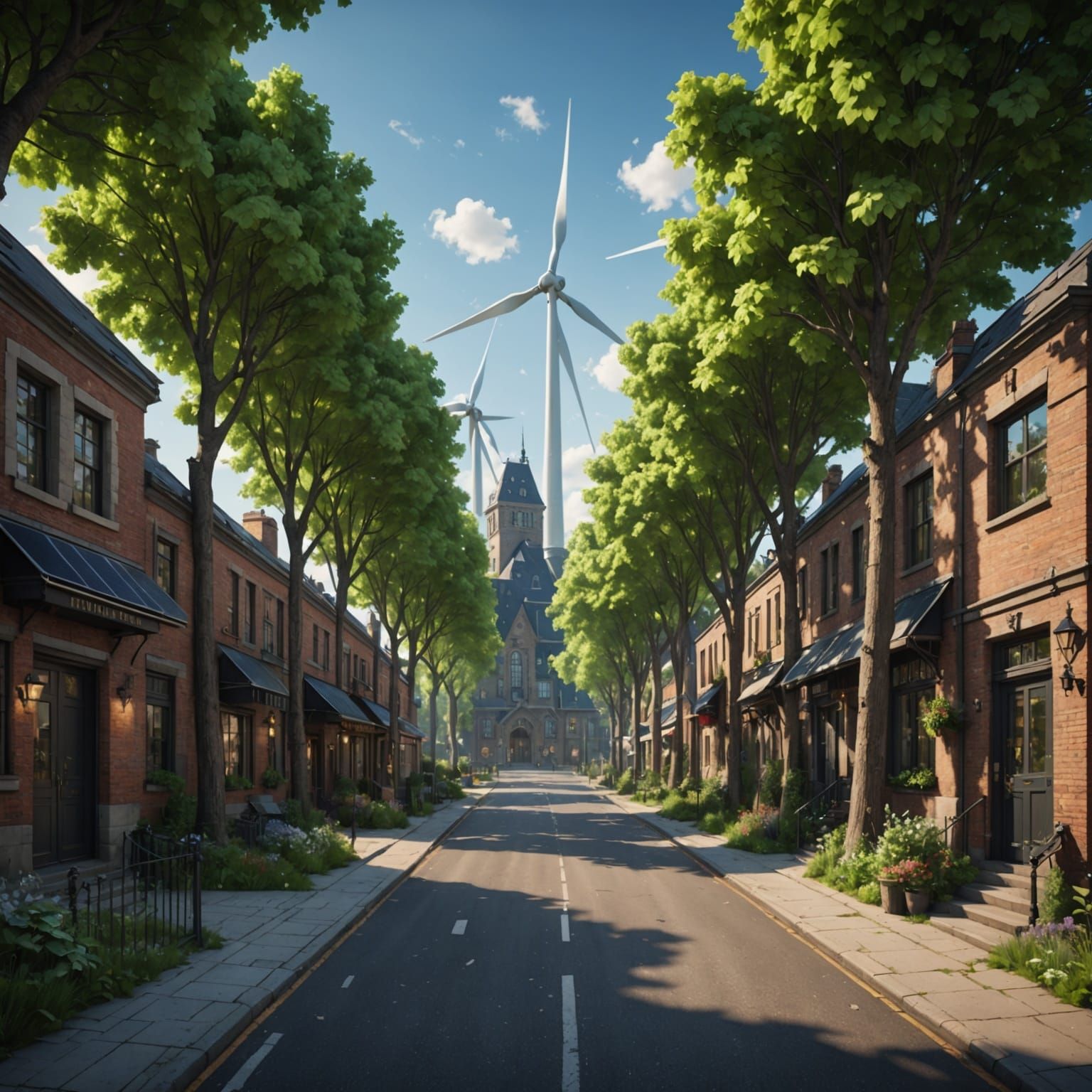 Solarpunk Street - Solarpunk Street