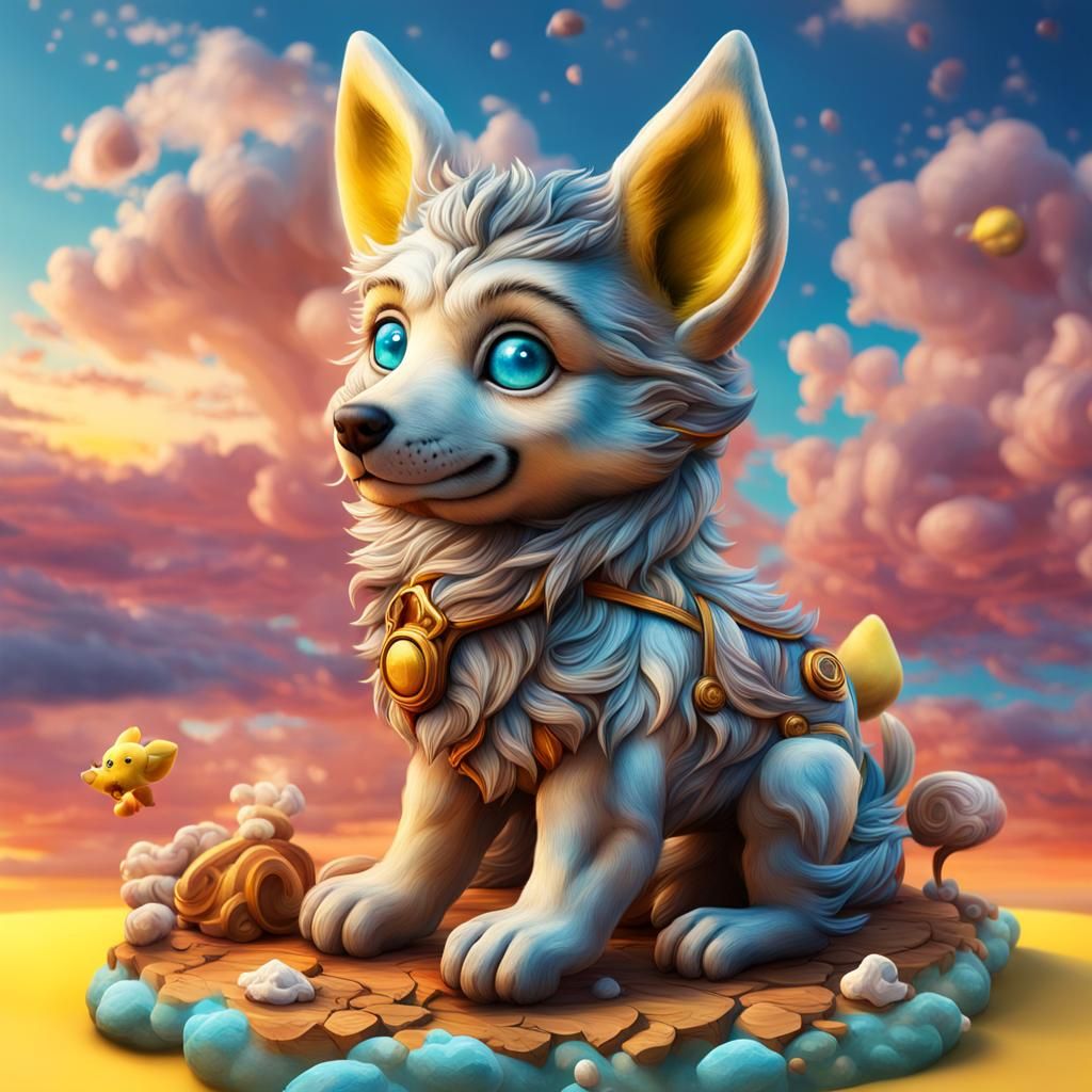 Ain't I cute - show your love ️and like 👍 - AI Generated Artwork ...