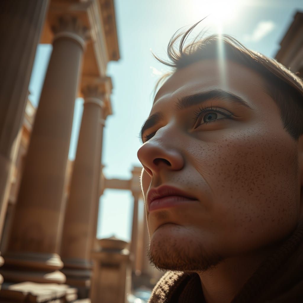 Surreal Ancient Architecture in Photorealistic Det... - AI Art