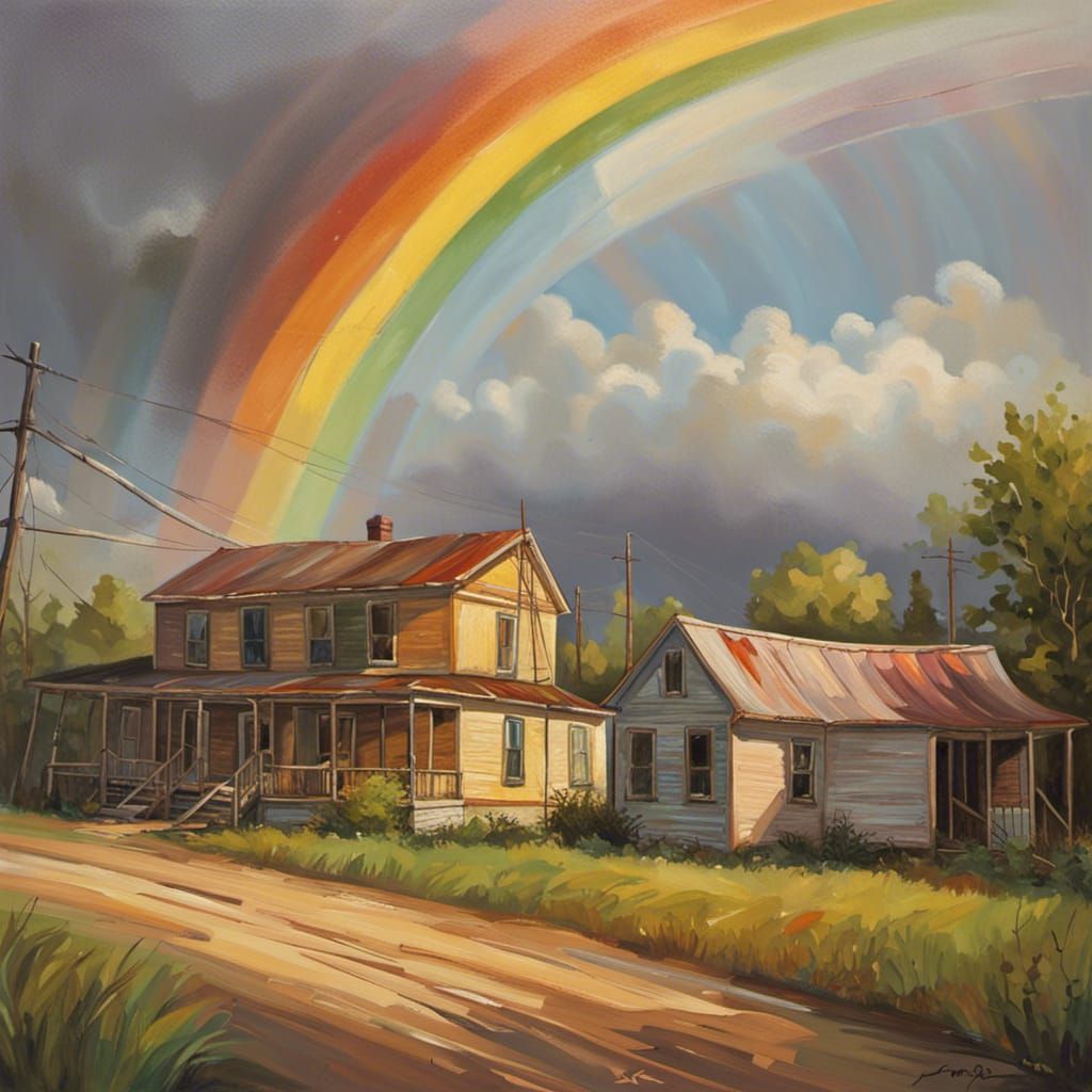 Sometimes you've got to stop chasing rainbows !! - AI Generated Artwork ...