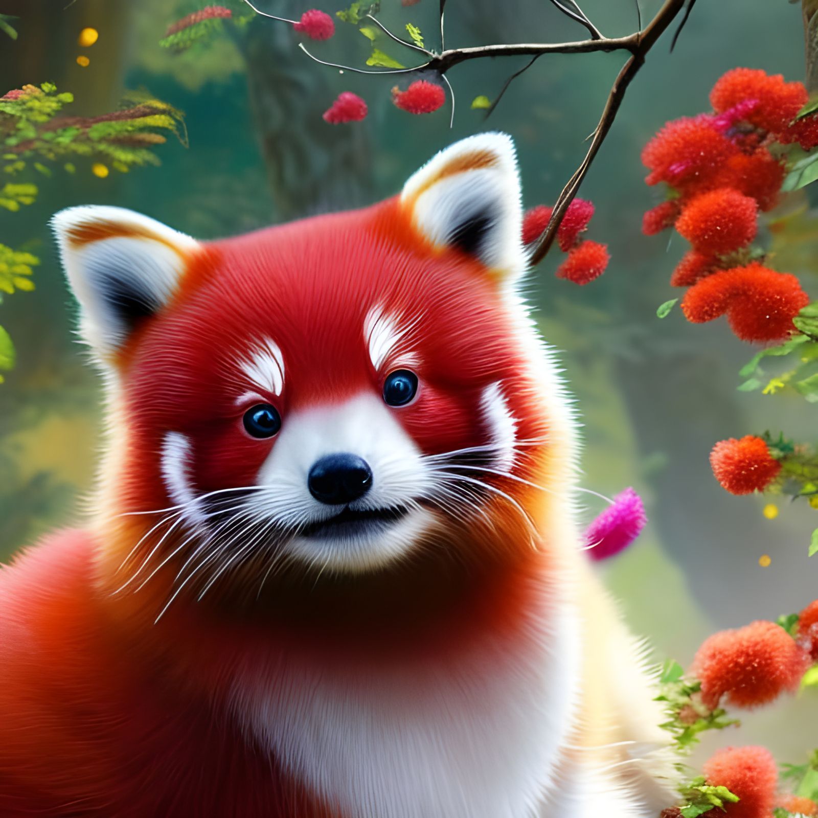 Red Panda - AI Generated Artwork - NightCafe Creator