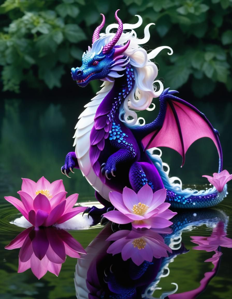 Spring Dragon - AI Generated Artwork - NightCafe Creator