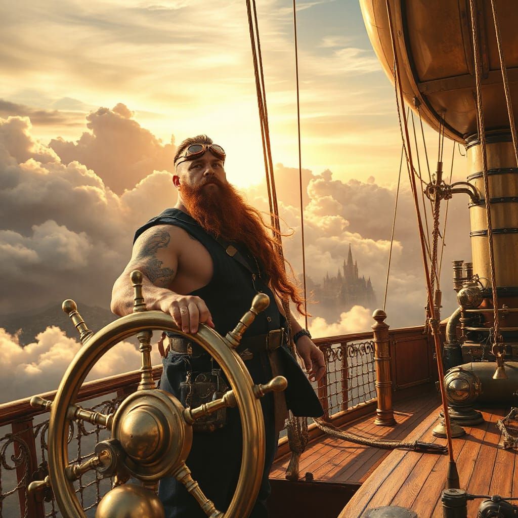 Captain Bart in the Kingdom of Clouds.