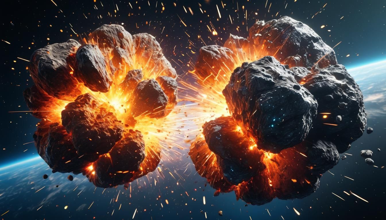 Collision - AI Generated Artwork - NightCafe Creator