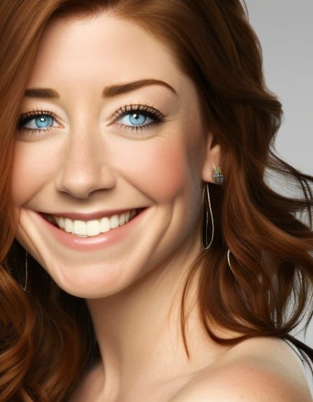 Alyson Hannigan - AI Generated Artwork - NightCafe Creator