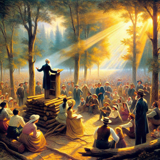 6 images (6): Theme: The First Great Awakening in the 1730s and 1740s ...