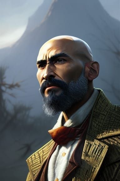 ::Tony Bologna:: portrait head and shoulders hyperdetailed ...