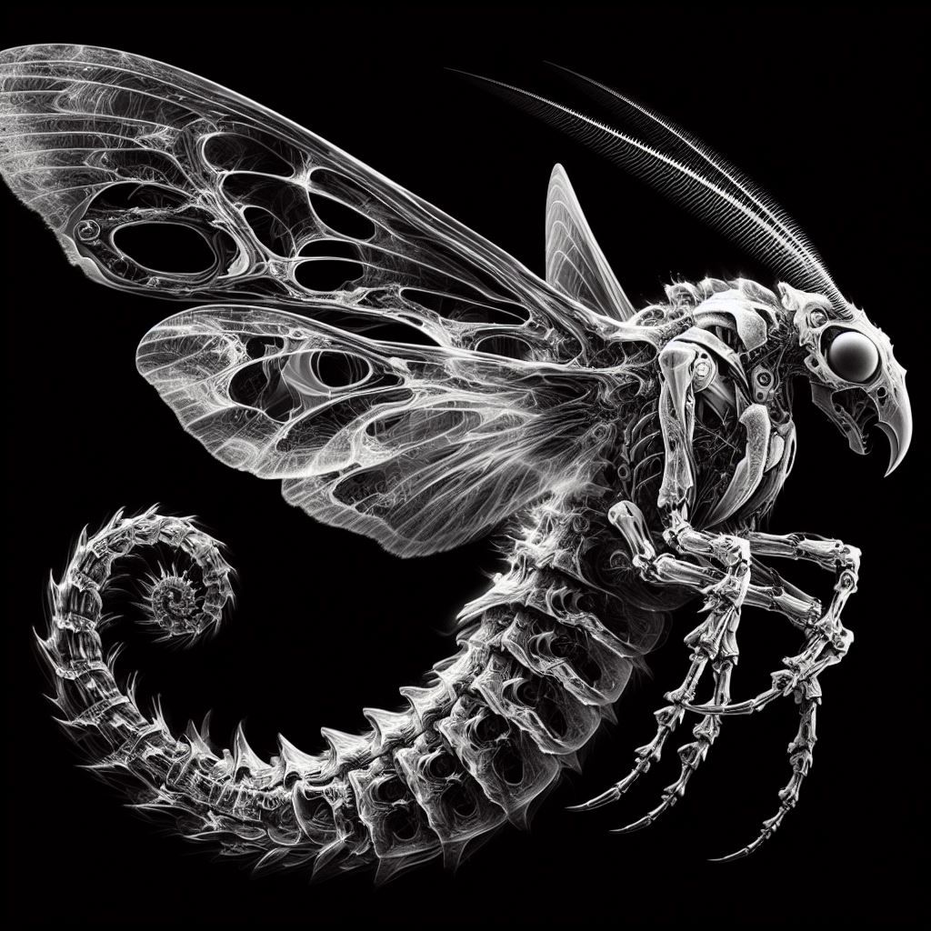 Concept Art of Eldritch Biomech Moth - AI Generated Artwork - NightCafe ...