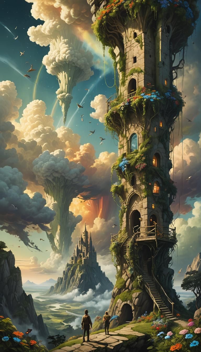 Spire - AI Generated Artwork - NightCafe Creator