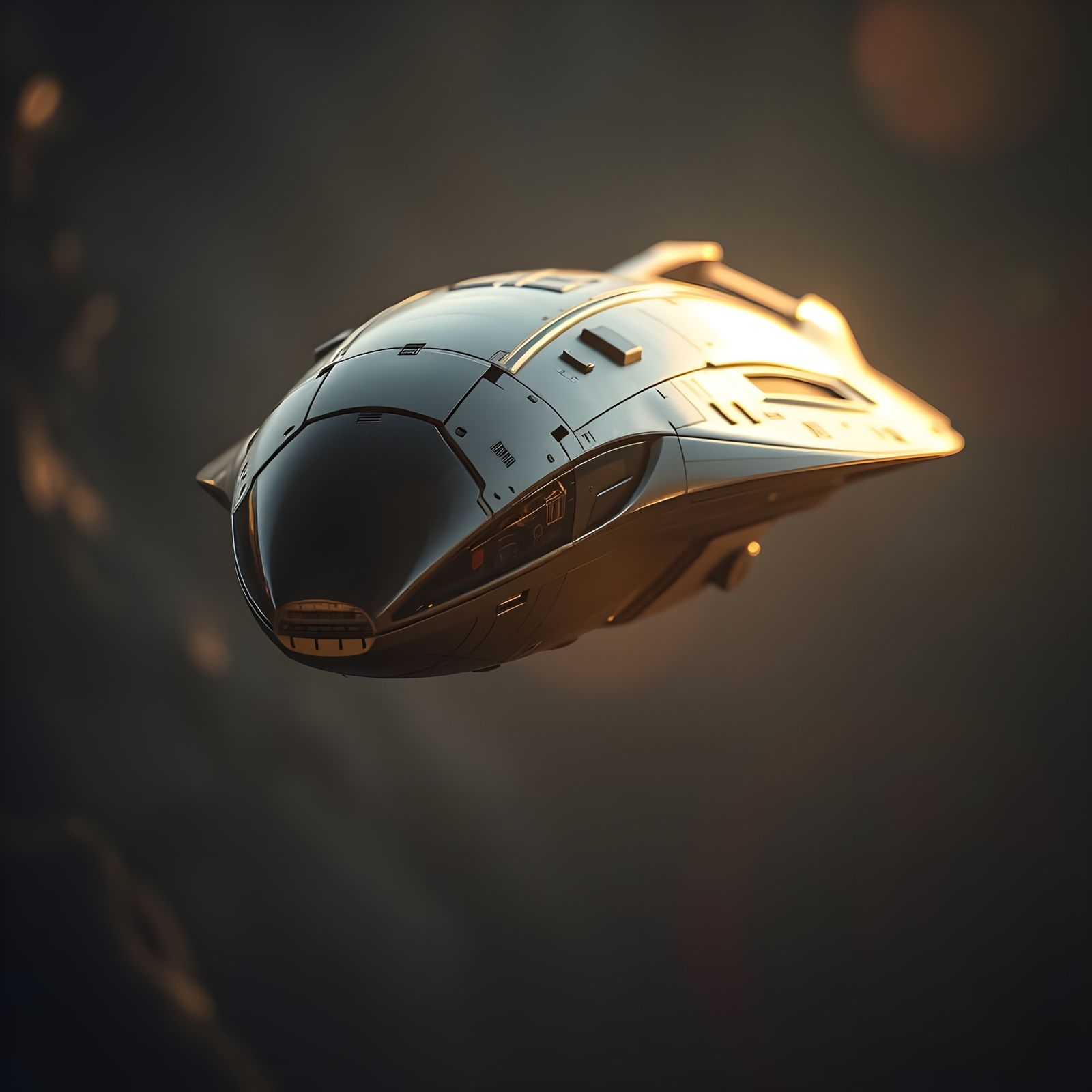 Bug ship - Galactic Vessel in Stunning Professional Photogra...