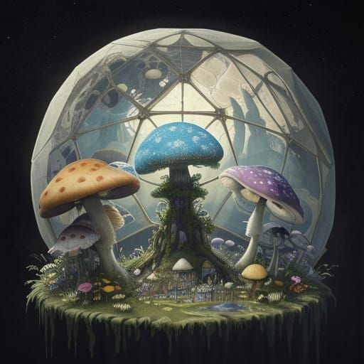 Whimsical Horror in Hyperrealism - AI Art